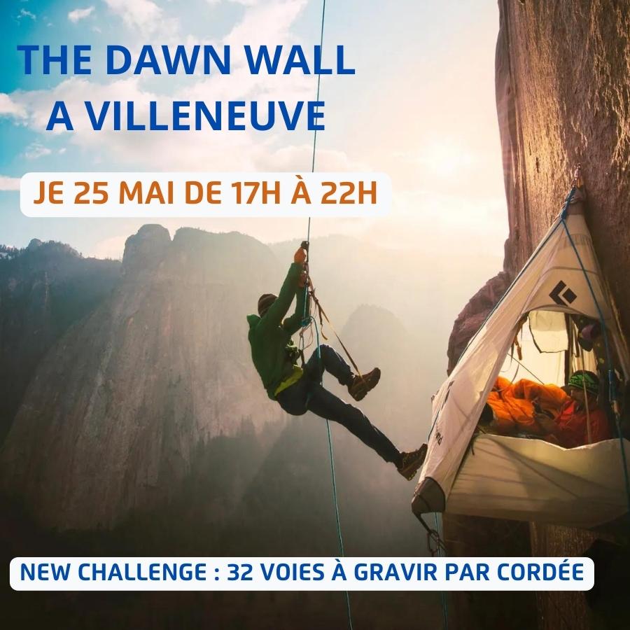 "The Dawn Wall" Challenge à Villeneuve